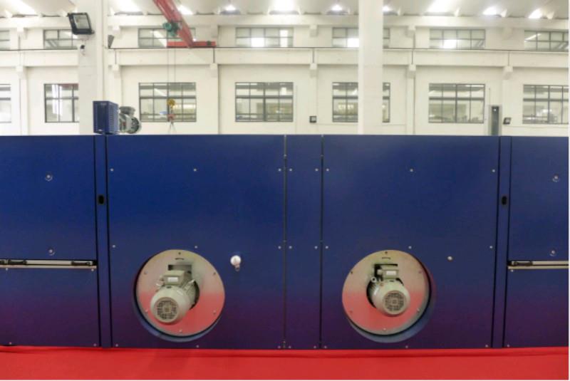 China Heat Setting Tenter Machine With Thermal Oil Heating System ...